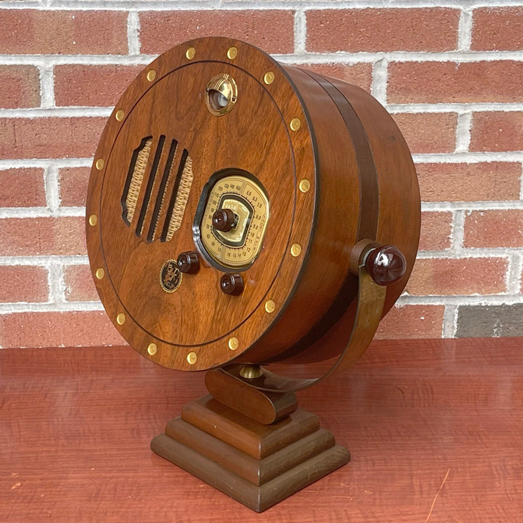 G & F Searchlight Novelty Wood Radio – Catalin Store- Catalin Radio ...