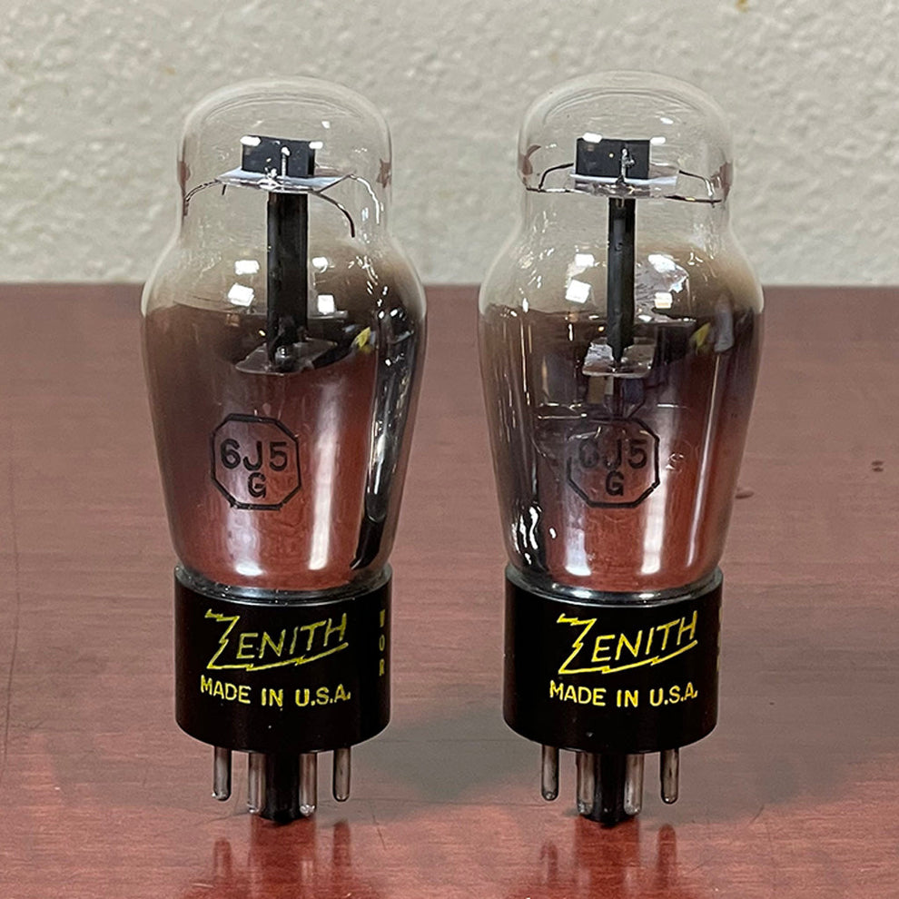 Zenith 6J5G Vintage Vacuum Radio Tubes- Qty 2 – Catalin Store- Catalin ...